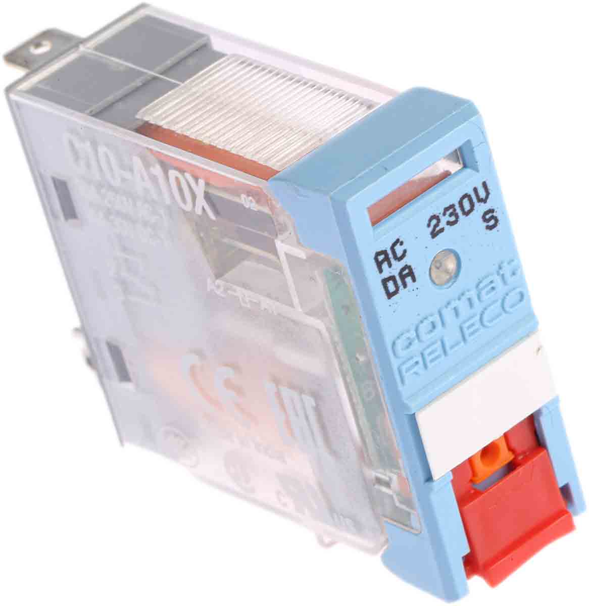บริษัท แม็กเทค ซิสเต็ม จำกัด : จำหน่าย C10-A10X / AC 230 V : Releco PCB Mount Power Relay, 230V a